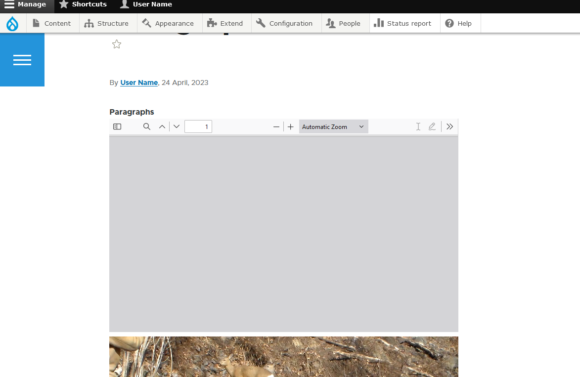 Blank inner view [#3355891] | Drupal.org